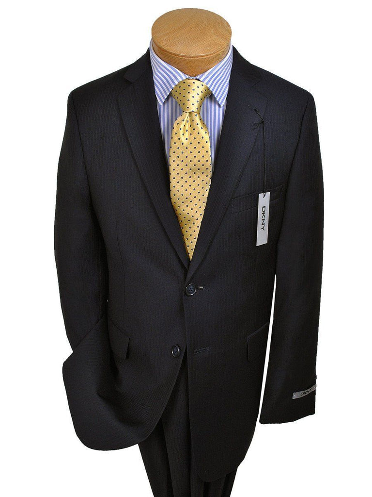 DKNY 14187 100% Tropical Worsted Wool Boy's Suit - Tonal Stripe - Navy ...
