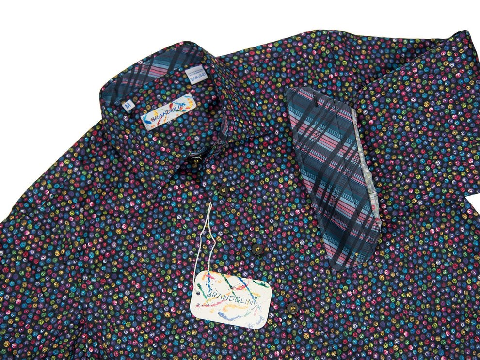 Brandolini Boy's Sport Shirt 26972 Multi Color Long Sleeve – Heritage ...